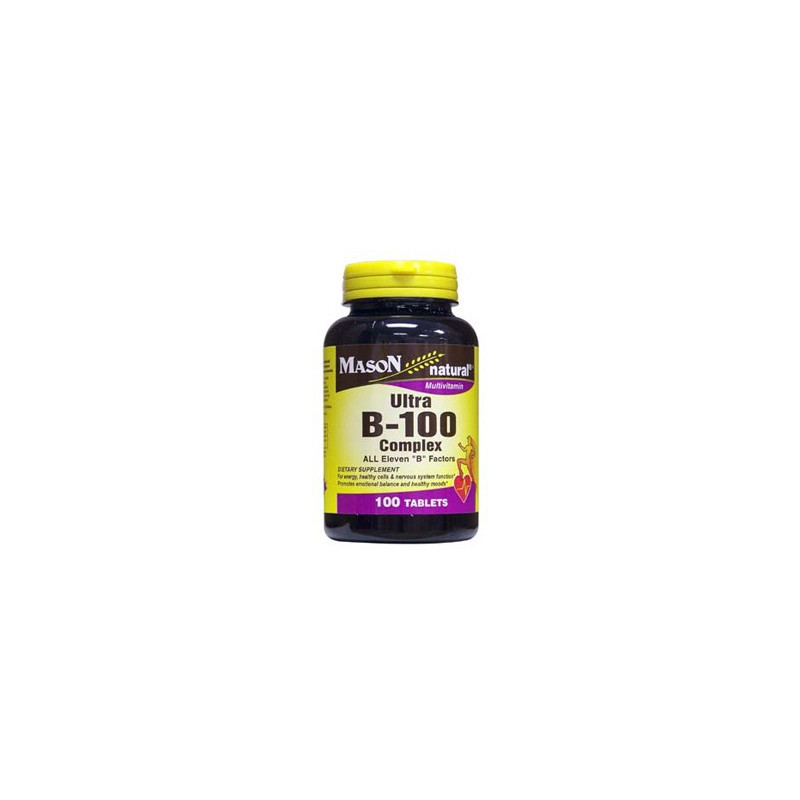ULTRA B 100 COMPLEX ALL ELEVEN "B" FACTORS TABLETS